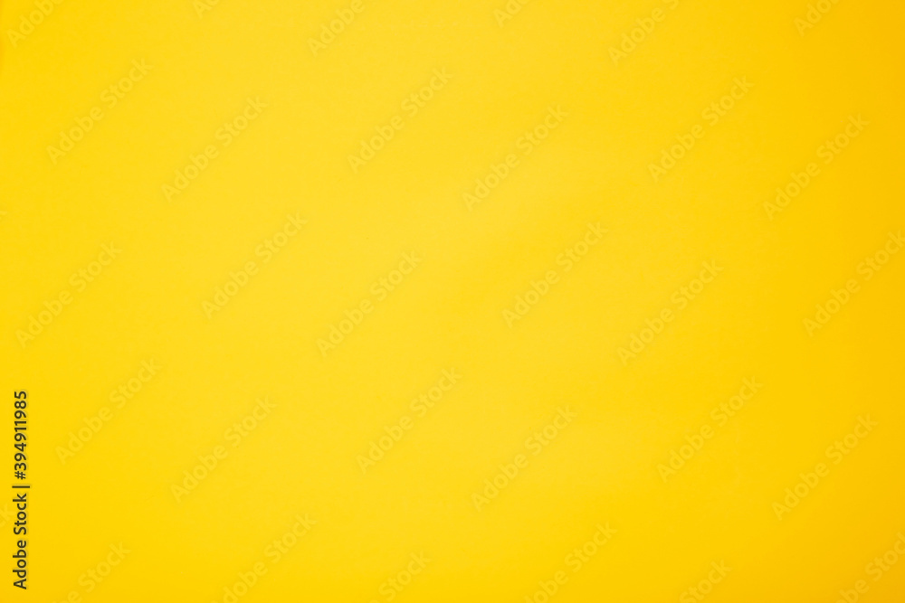 Bright yellow color empty background. Nobody. Clean sheet. Smooth tone ...