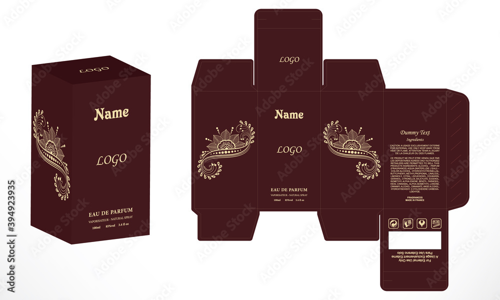 Perfume Box Design, Perfume packaging, luxury Perfume packaging design ...