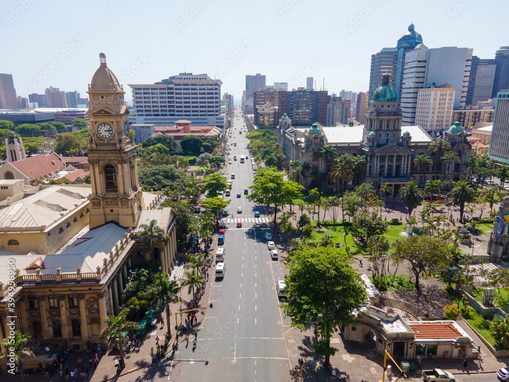 Durban, South Africa, City, Africa, City Centre, cars, buildings, city ...