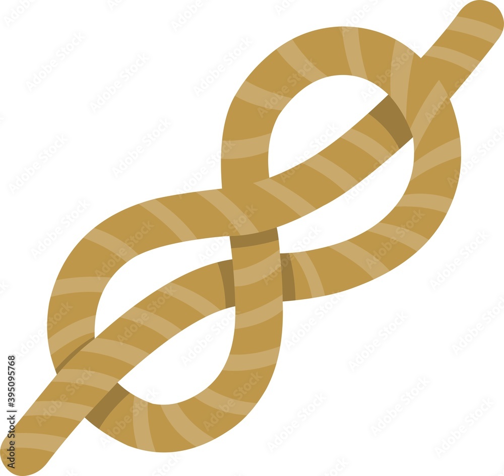 Vector emoticon illustration of a knot Stock Vector | Adobe Stock