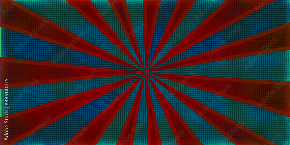 Comic Book Polka Dot Background