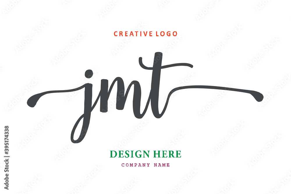 JMT lettering logo is simple, easy to understand and authoritative ...