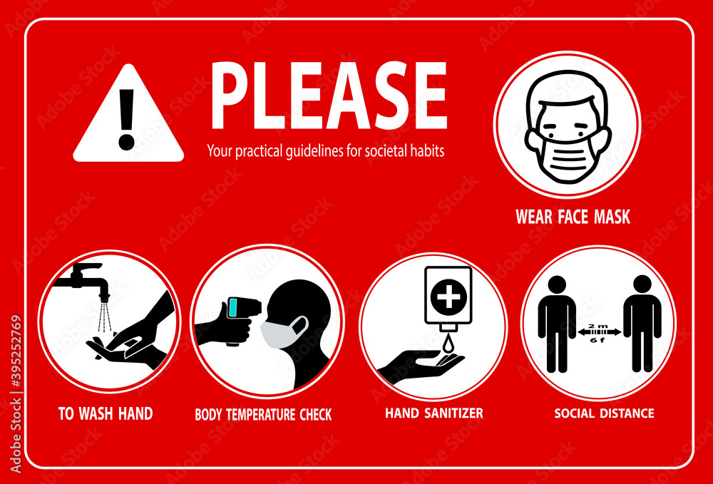 Please! Your practical guidelines for societal habits .To prevent ...