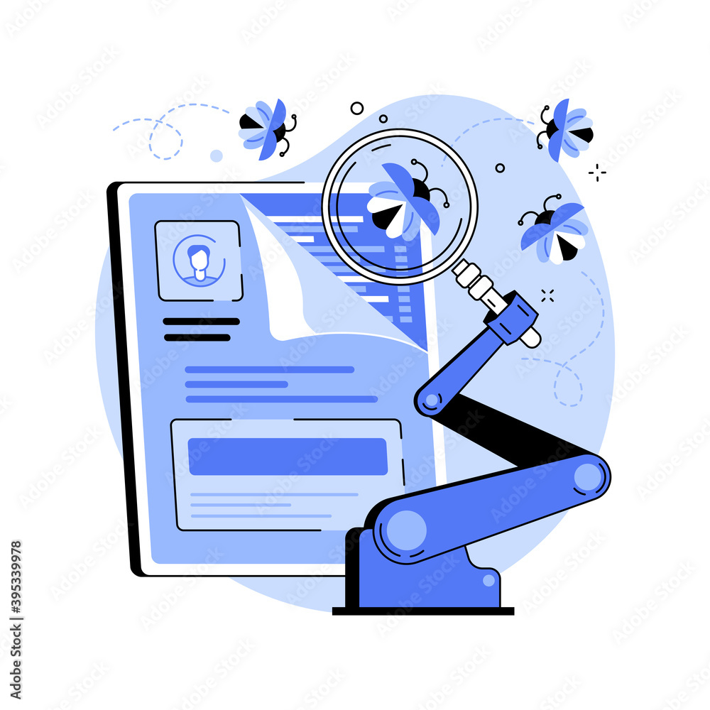 Automated testing abstract concept vector illustration. Automotive ... Automated testing abstract concept vector illustration. Automotive ...