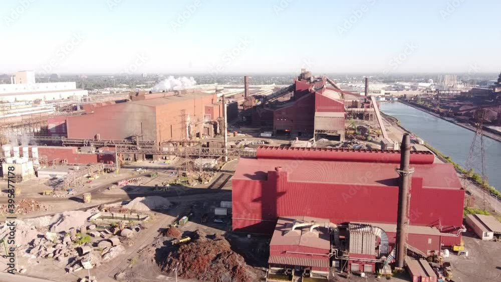 Ford River Rouge Complex, River Rouge Steel Mill, AK Steel Caster Plant ...