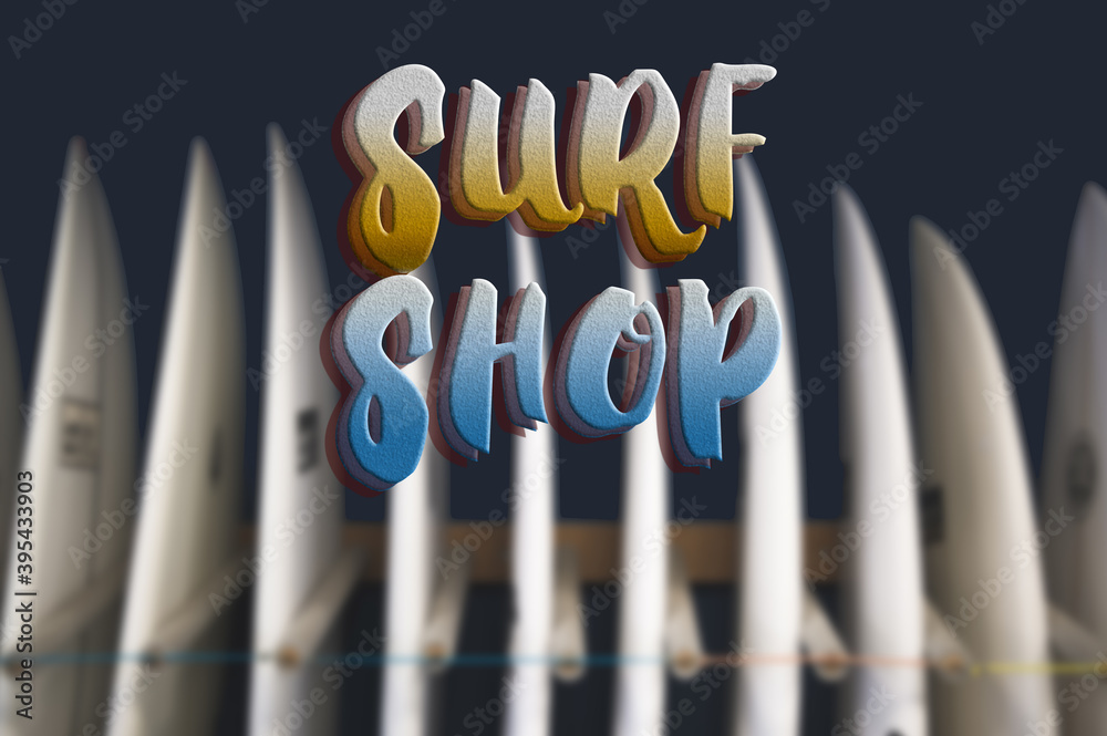 Surf Shop Sign