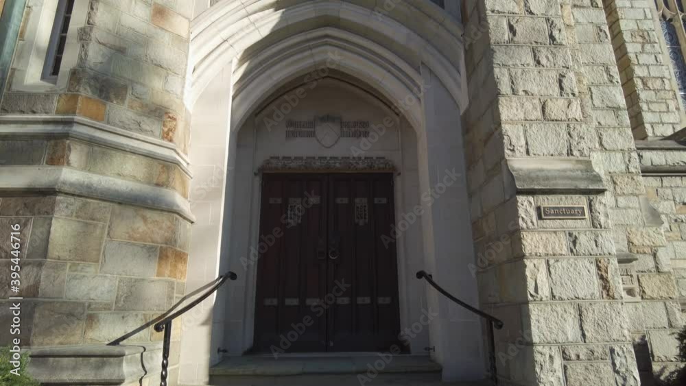 Calvary United Methodist Church, build in 1865 is one of the historical ...