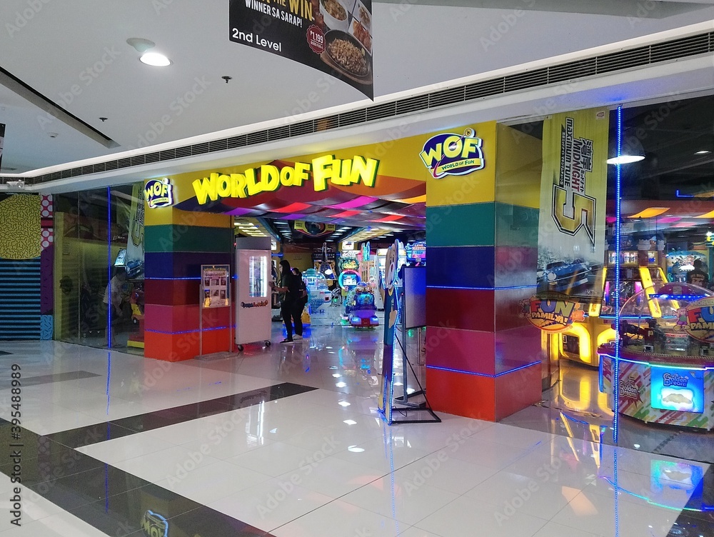 World of fun facade at SM Santa Mesa in Quezon City, Philippines Stock ...