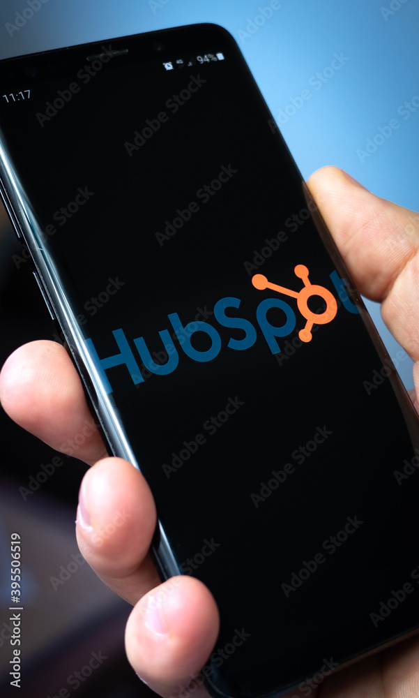 Hubspot application Stock Photo | Adobe Stock