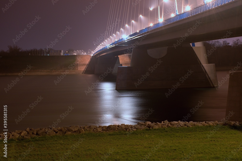 Monostor Bridge is a road bridge over the Danube connecting Komárno ...
