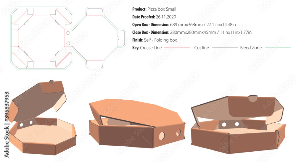 Octagon Box Template