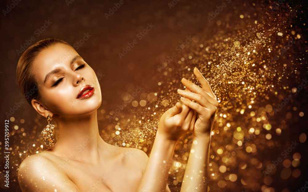 Gold Dust Without Makeup | Saubhaya Makeup