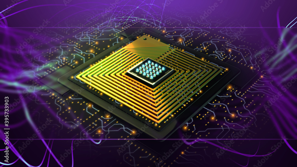 Neural computer CPU with artificial intelligence AI and transfer of big ...