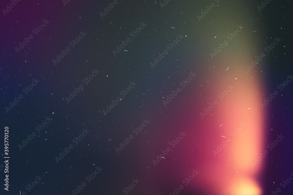 Lens Optical Flare Film Dust Overlay Effect, Vintage Abstract Bokeh and ...