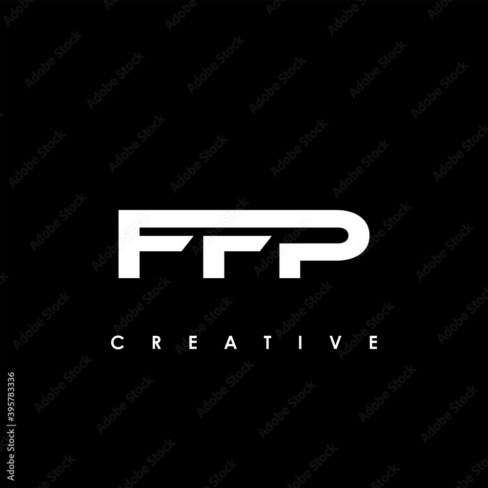 Vetor de FFP Letter Initial Logo Design Template Vector Illustration do ...