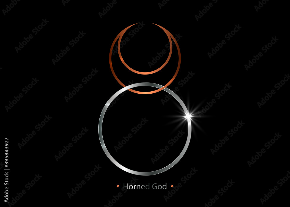 Wiccan Horned God Symbol