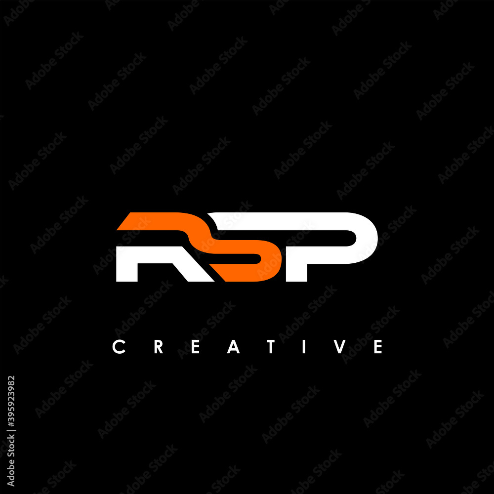RSP Letter Initial Logo Design Template Vector Illustration Stock ...
