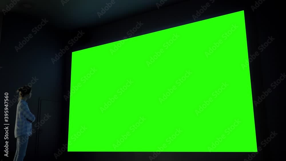 Green screen, technology, chroma key, futuristic, template, mock up ...