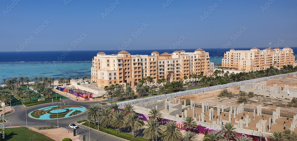 King Abdullah Economic City (KAEC), North of Jeddah, Saudi Arabia Stock ...