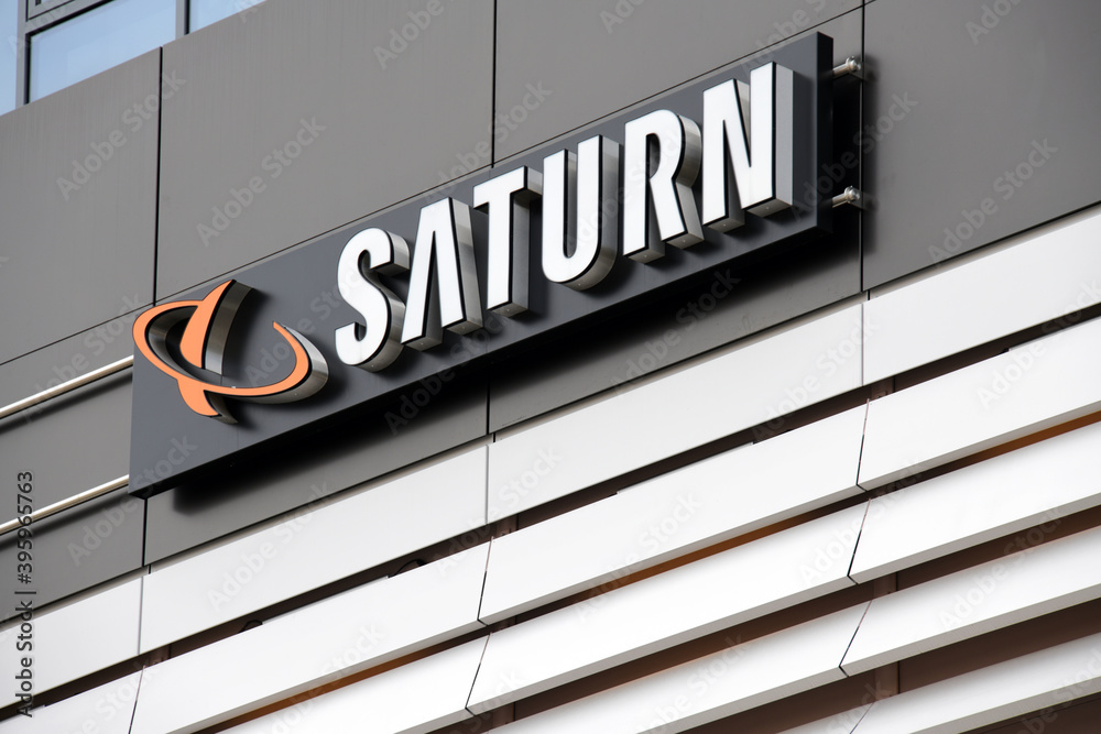 Berlin, Germany - July 20, 2019: SATURN store in Berlin, Germany ...