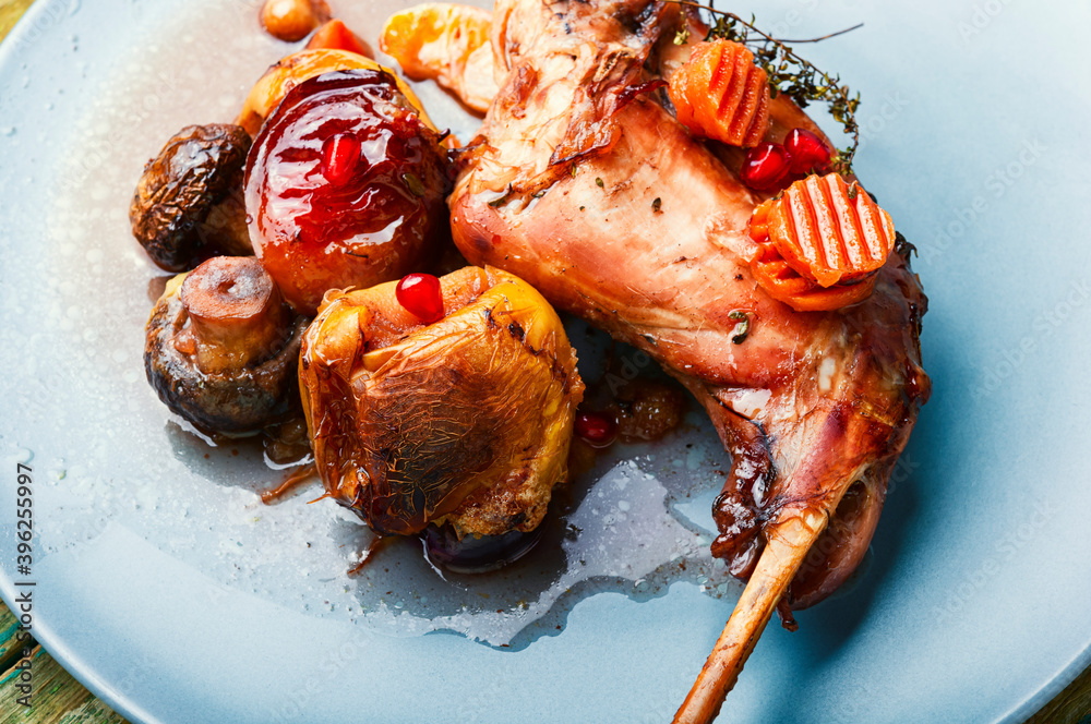 Whole Roasted Rabbit