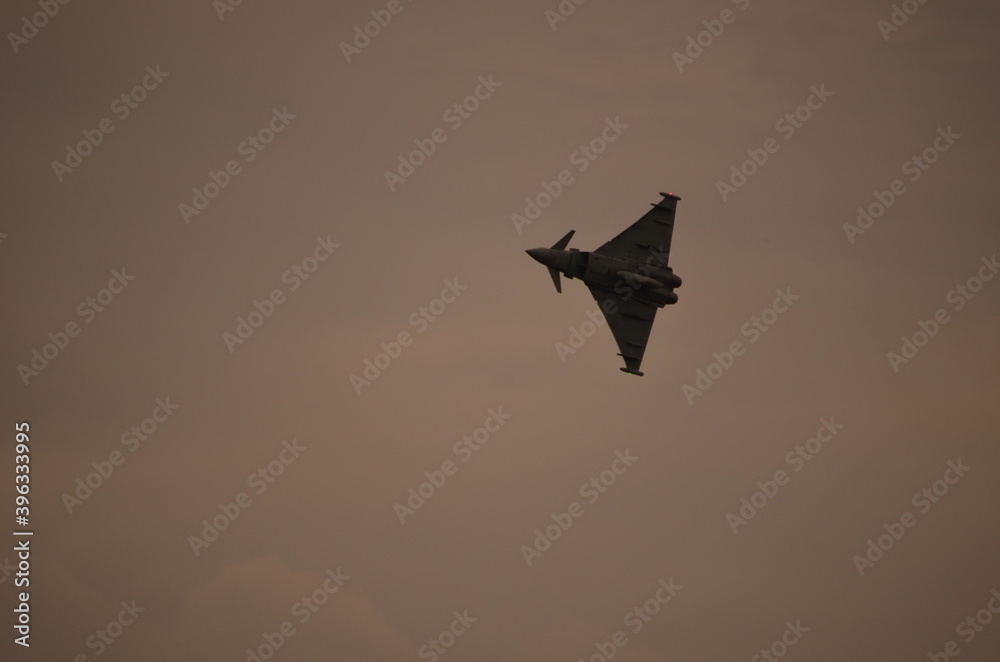 aircraft scramble, military conflict, RAF airfield Stock Photo | Adobe ...
