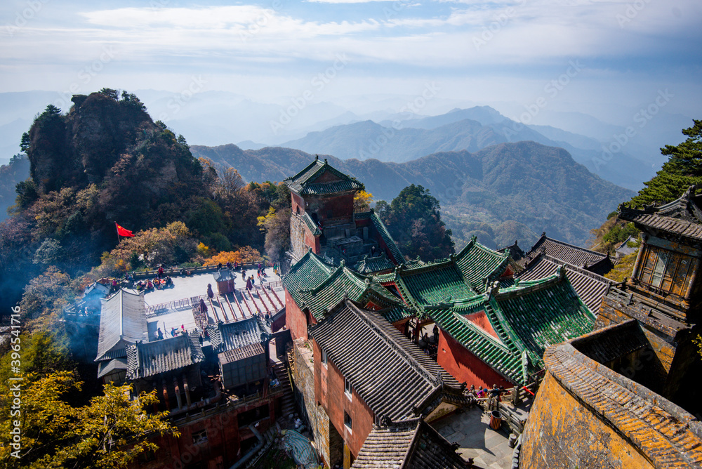 Ancient Chinese Architecture: Temple Architecture in Wudang Mountain ...