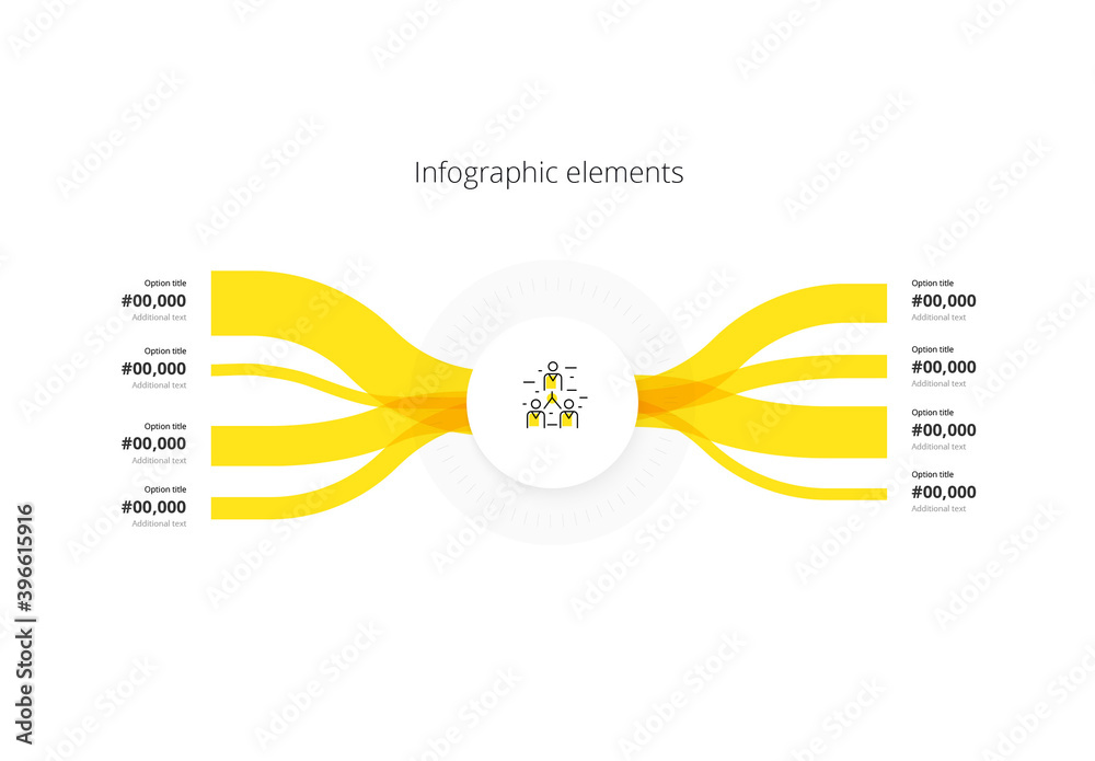 8 Step Infographic Stock Template | Adobe Stock