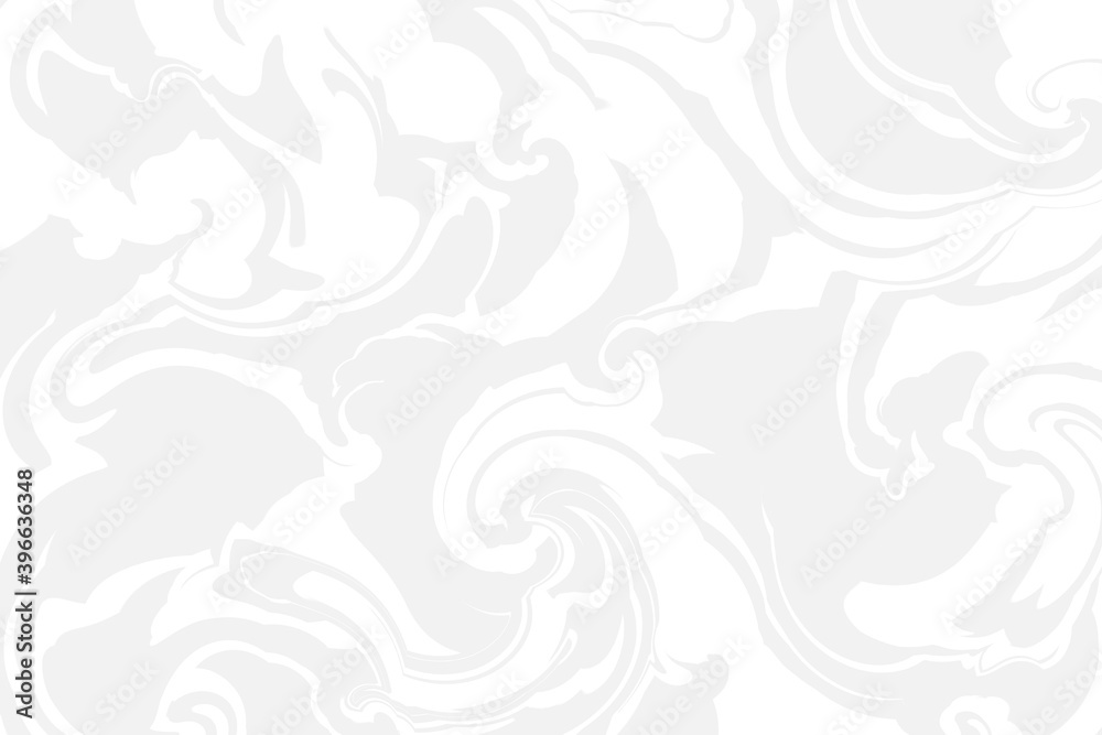 White Swirl Design