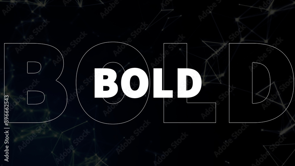 Fast Outline Stomp Titles Stock Template | Adobe Stock