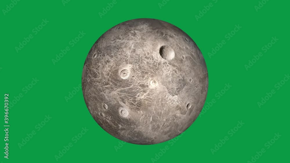 Beautiful planet of PLUTO animation in green screen. Pluto is rotating ... Beautiful planet of PLUTO animation in green screen. Pluto is rotating ...