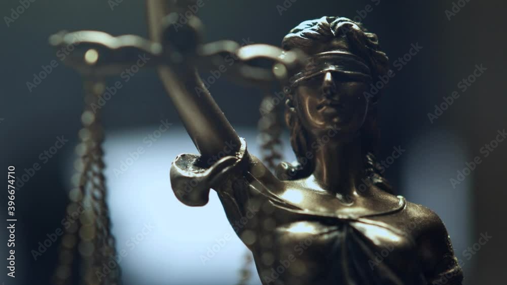 The Statue of Justice - lady justice, Justitia the Roman goddess of ...