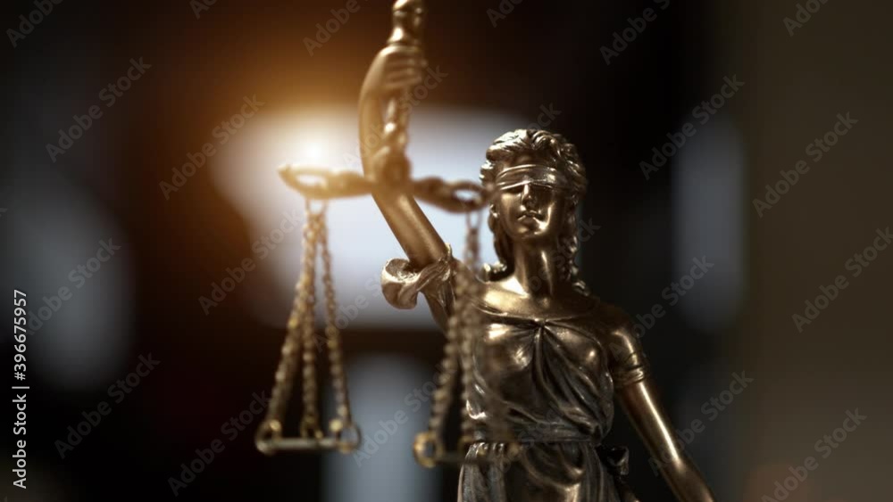 The Statue of Justice - lady justice, Justitia the Roman goddess of ...