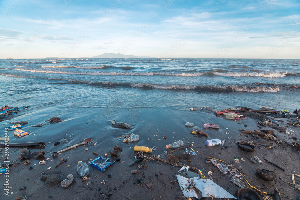 Fotografia do Stock: Naic, Cavite, Philippines - An extremely polluted ...