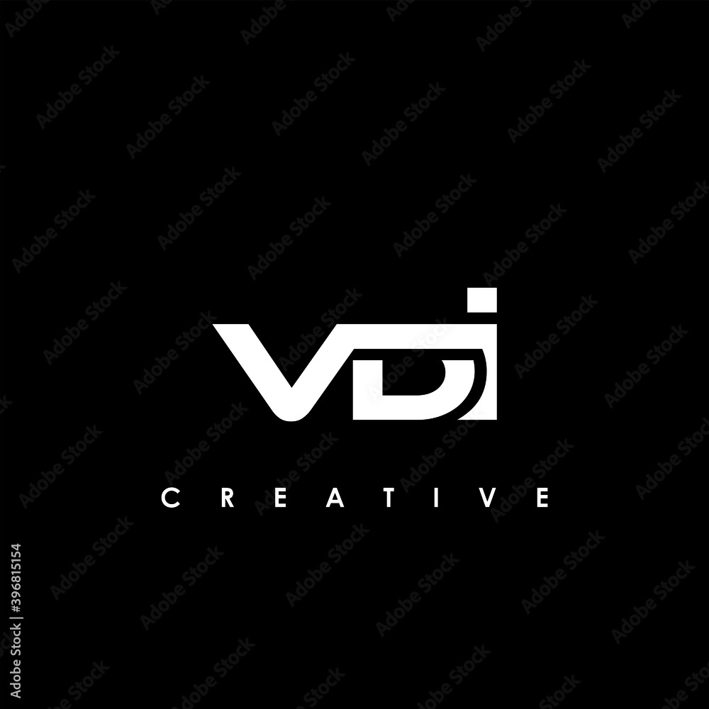 VDI Letter Initial Logo Design Template Vector Illustration Stock ...