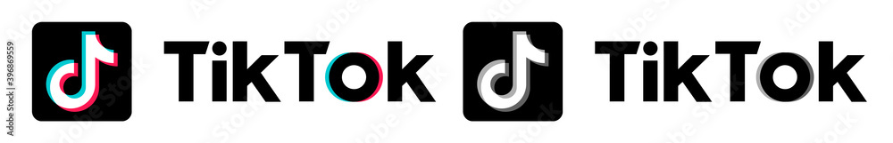 tiktok logo. tiktok vector. tiktok sign. tiktok download Stock Vector ...
