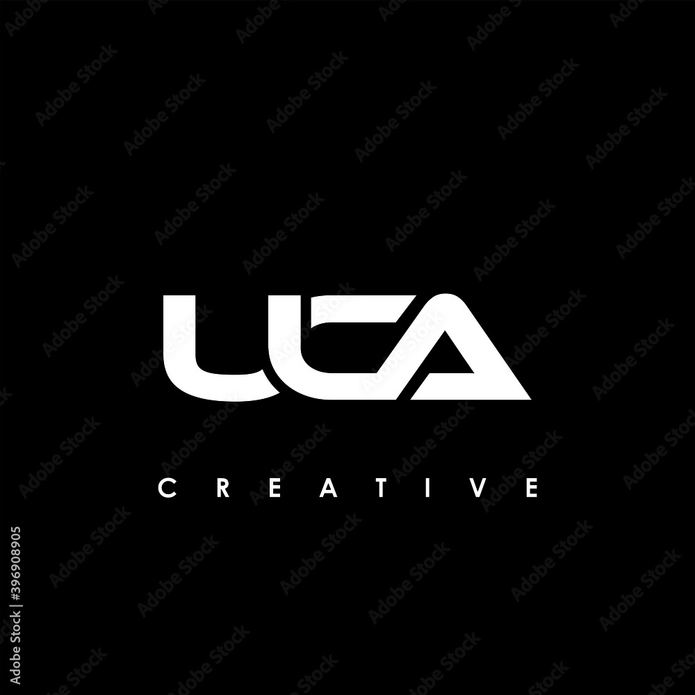 UCA Letter Initial Logo Design Template Vector Illustration Stock ...