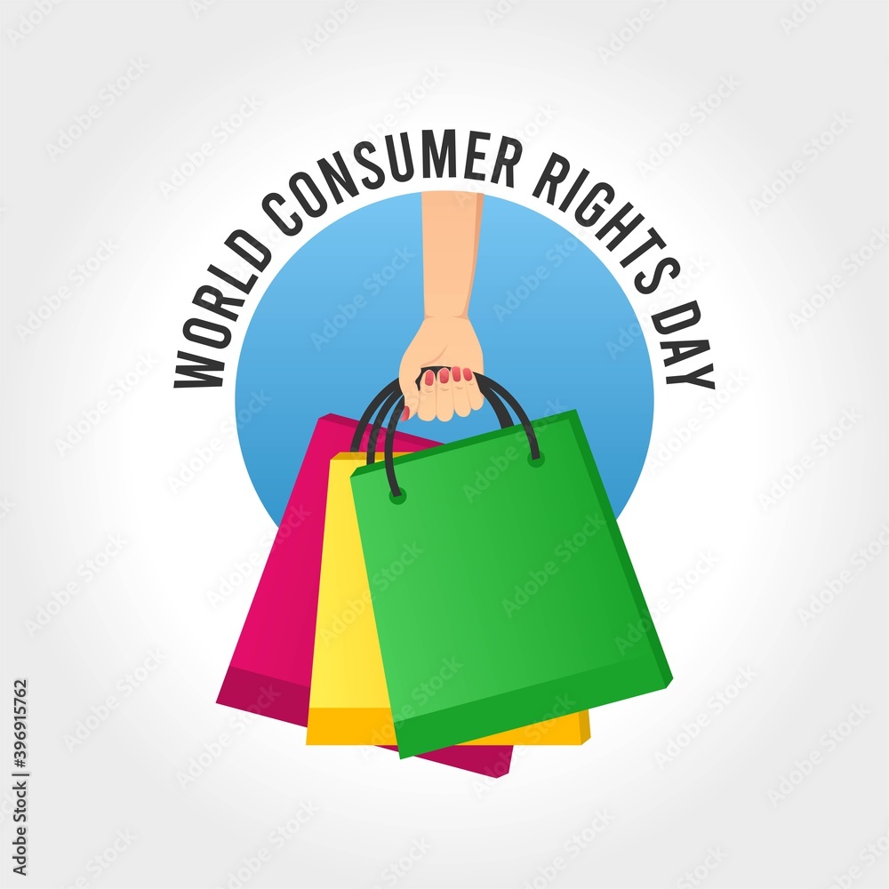 World Consumer Rights Day Vector Illustration. Suitable for greeting ...