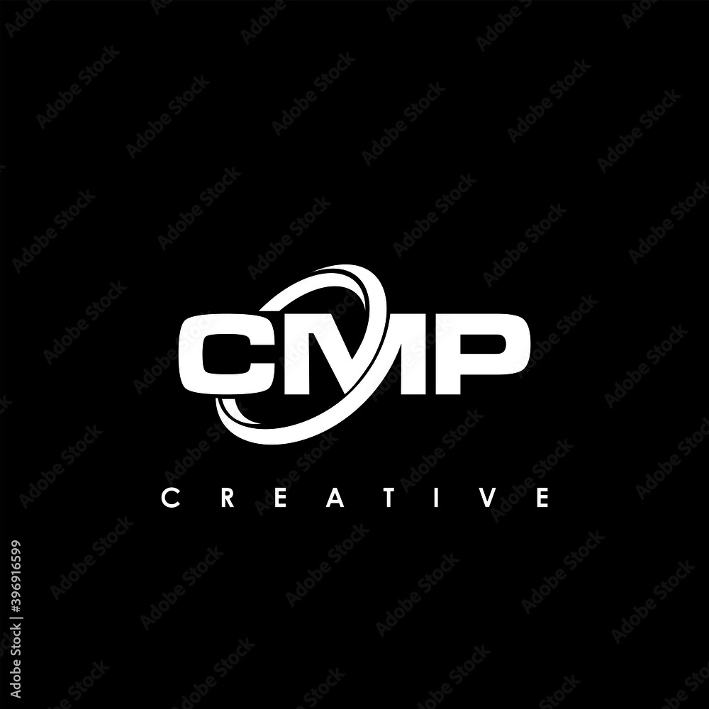 CMP Letter Initial Logo Design Template Vector Illustration Stock ...