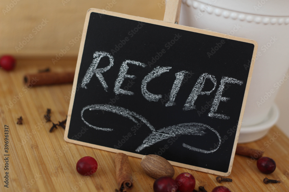 Vintage. Hand drawing Recipe on blackboard. Dashboard isolated on a ... Vintage. Hand drawing Recipe on blackboard. Dashboard isolated on a ...