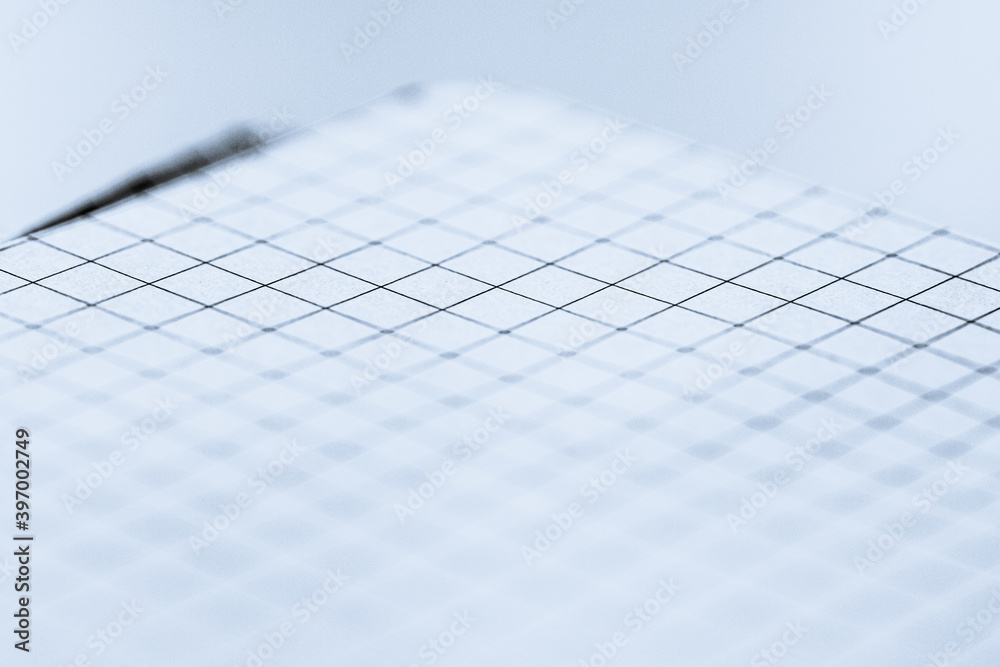 Blue grid paper texture, back to school backgrounds Stock Photo | Adobe ...