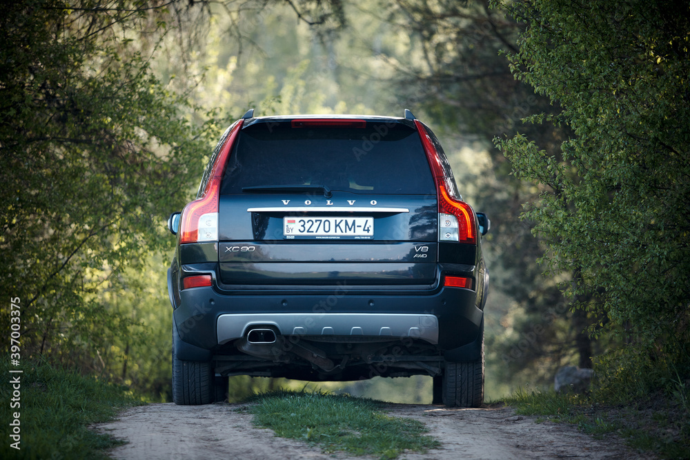 Volvo XC90 4.4 v8 1st generation restyling 4WD SUV test drive in spring ...