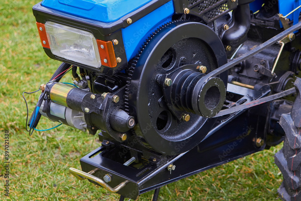 front two-wheeled tractor,new heavy two wheeled tractor with starter ...