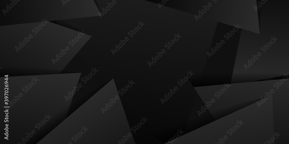 Black abstract background with dark concept. Vector Illustration. Suit ...