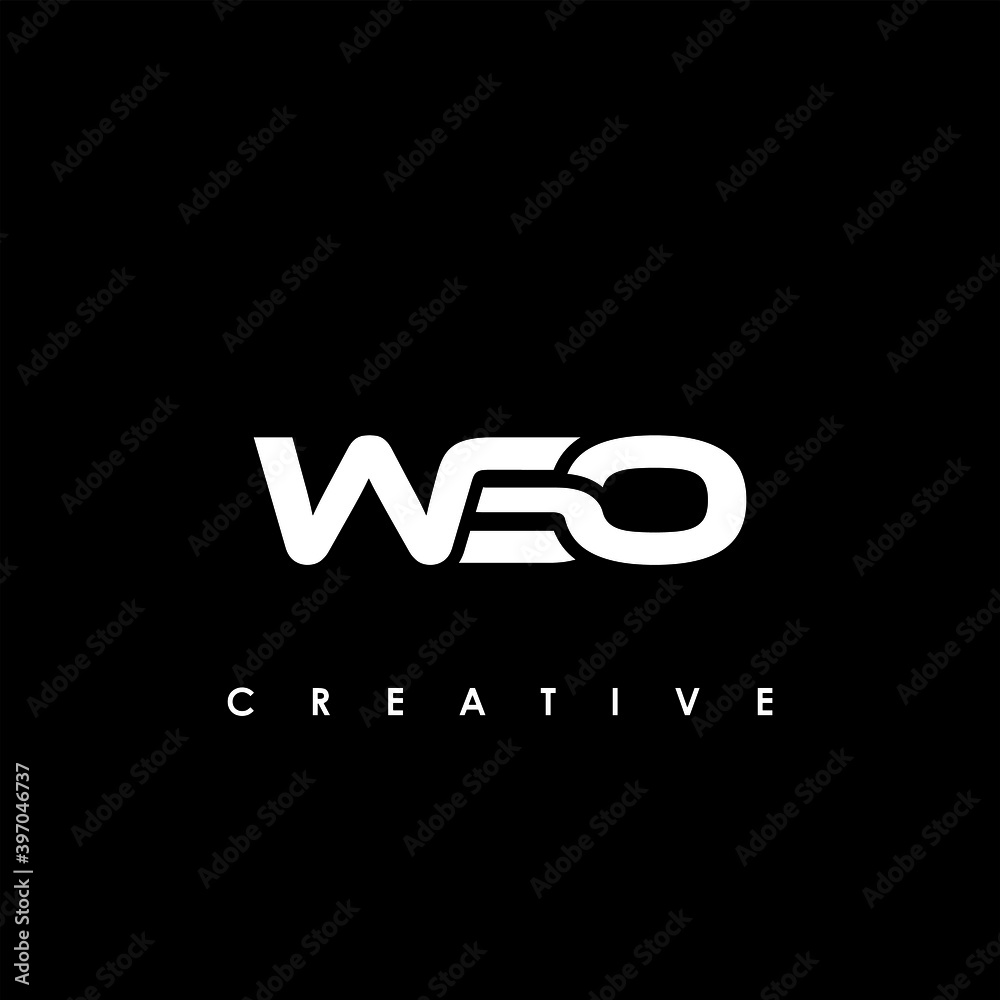 WSO Letter Initial Logo Design Template Vector Illustration Stock ...