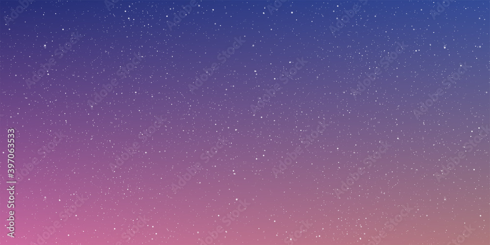 Astrology horizontal star universe background. The night with nebula in ...