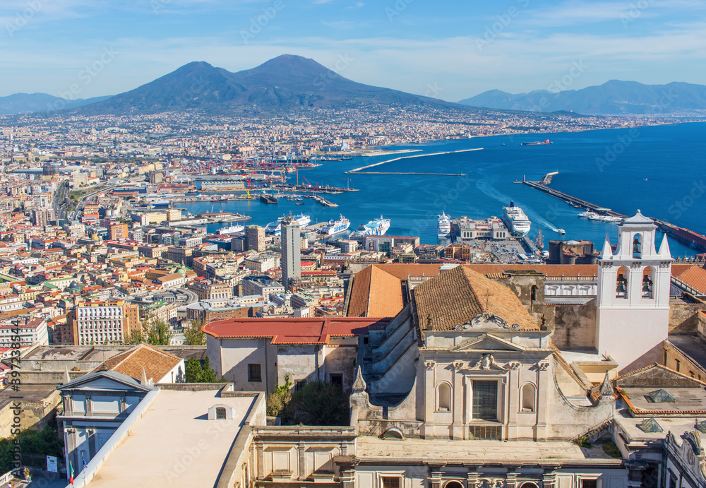 Naples, Italy - one of the most enchanting landscapes in the country ...