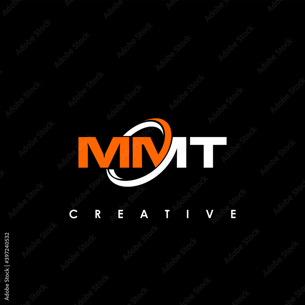 MMT Letter Initial Logo Design Template Vector Illustration Stock ...