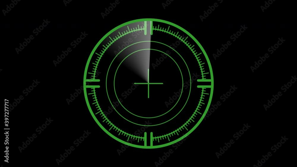 Motion of futuristic radar. Radar object on a transparent background ...