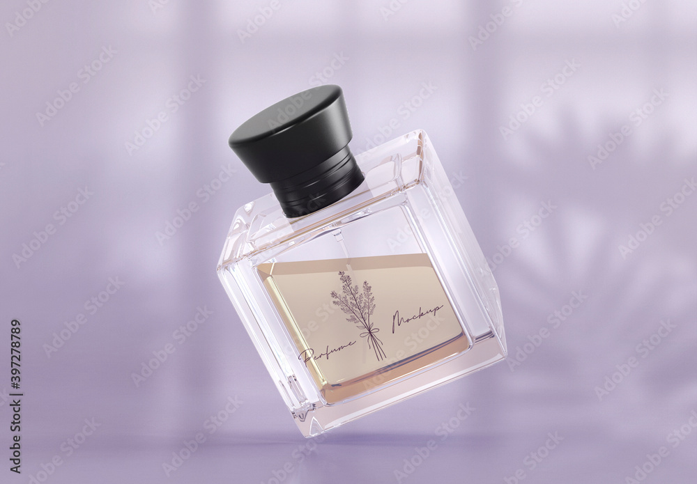 Perfume Mockup Stock Template | Adobe Stock